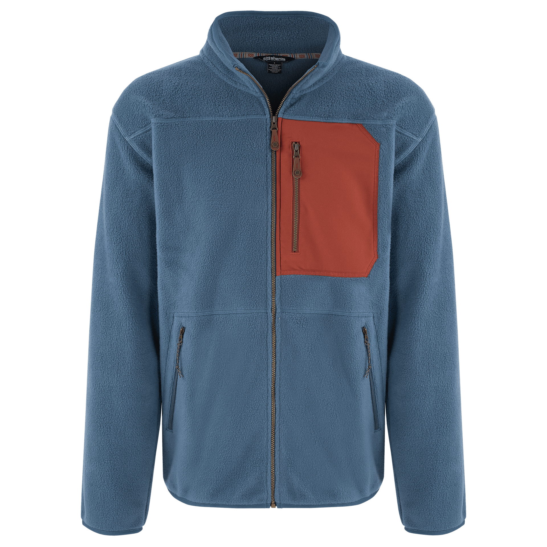 Mens Sanani Fleece Jacket Blue | Sherpa Adventure Gear
