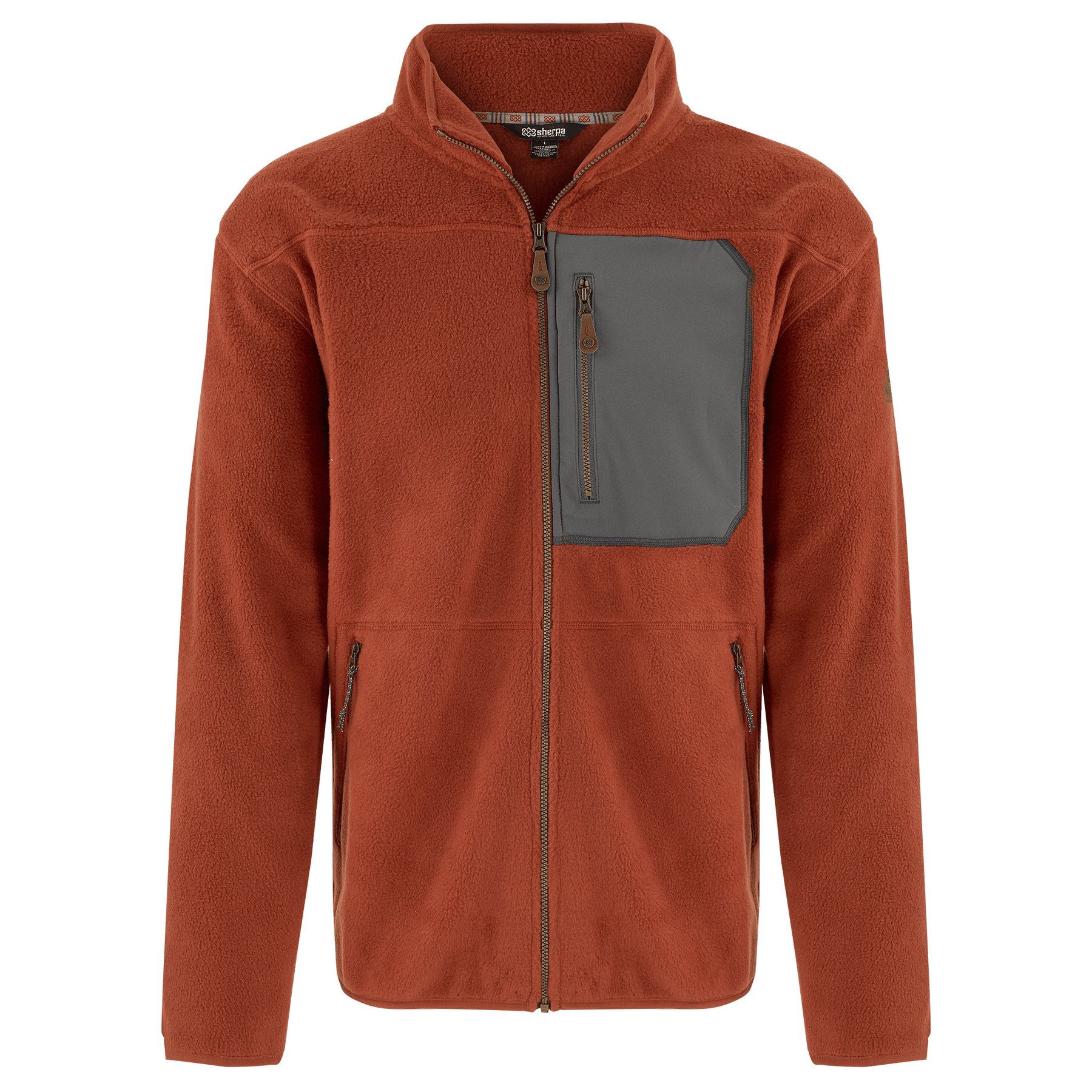 Mens Sanani Fleece Jacket Red | Sherpa Adventure Gear