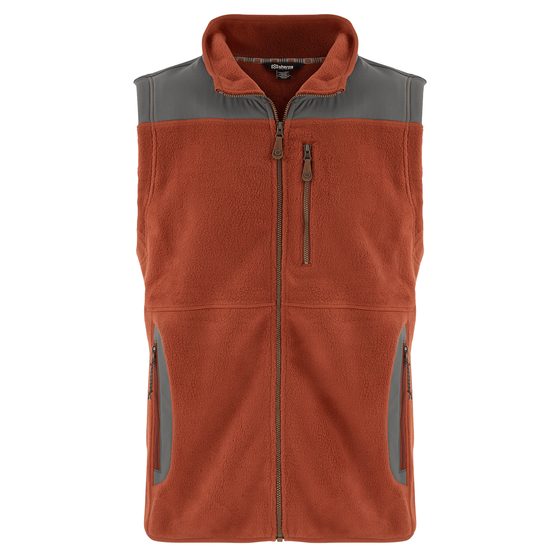 Mens Sanani Fleece Vest Red | Sherpa Adventure Gear