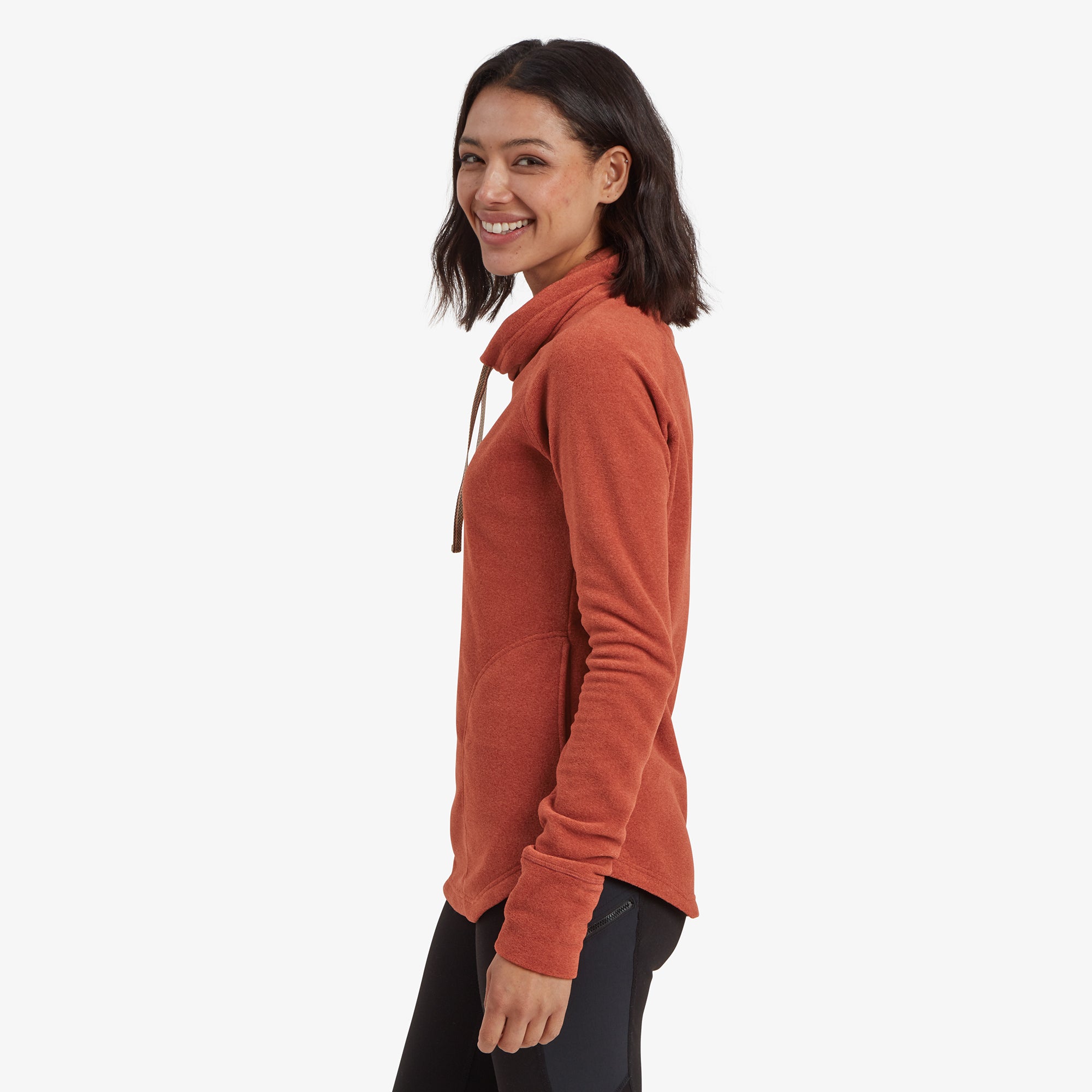 Womens Rolpa Eco Pullover Brown | Sherpa Adventure Gear